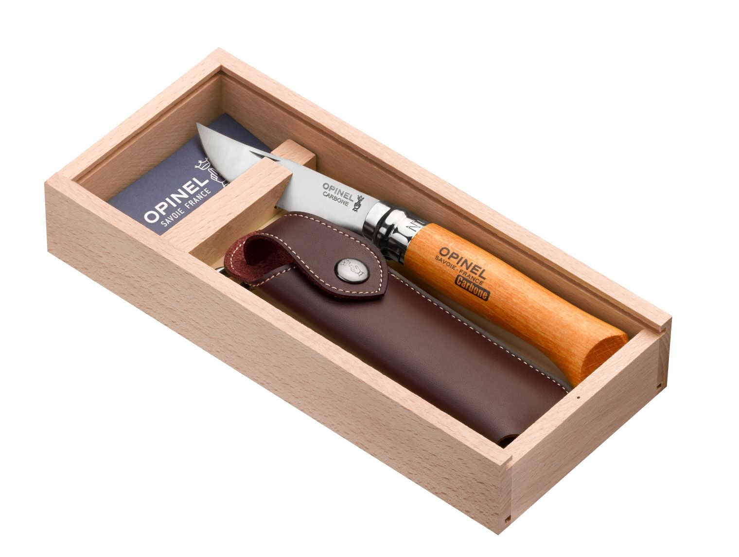 OPINEL BOX CARBONO Nº08 + CAJA + FUNDA - El Rifle