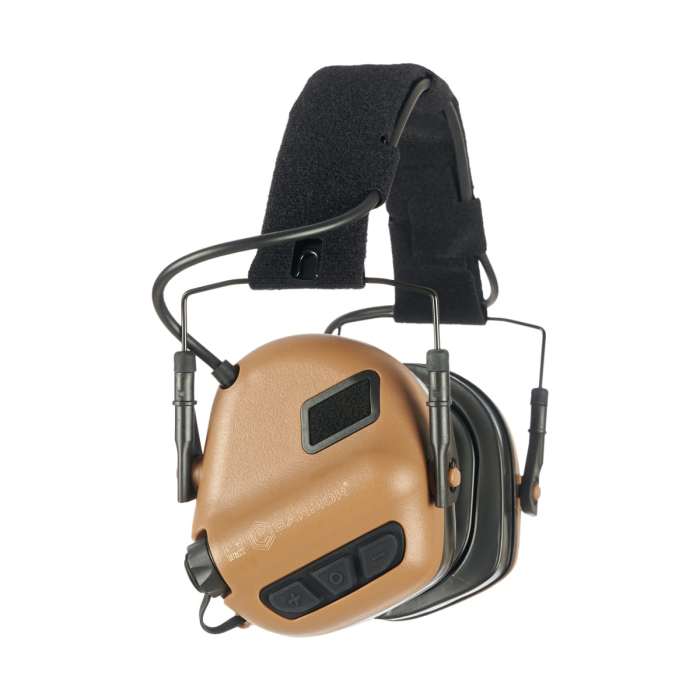 PROTECTOR AUDITIVO EARMOR M31 PLUS COYOTE - El Rifle